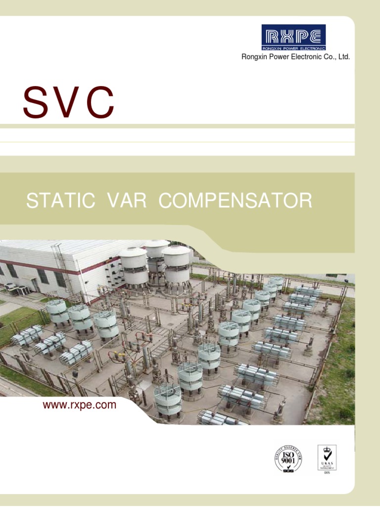 Static Var Compensator: Rongxin Power Electronic Co., LTD | PDF | Ac ...