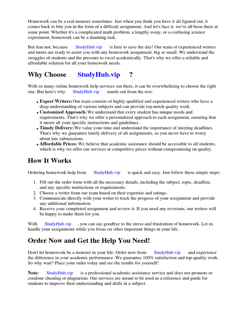 Monster Ate My Homework Walkthrough | PDF