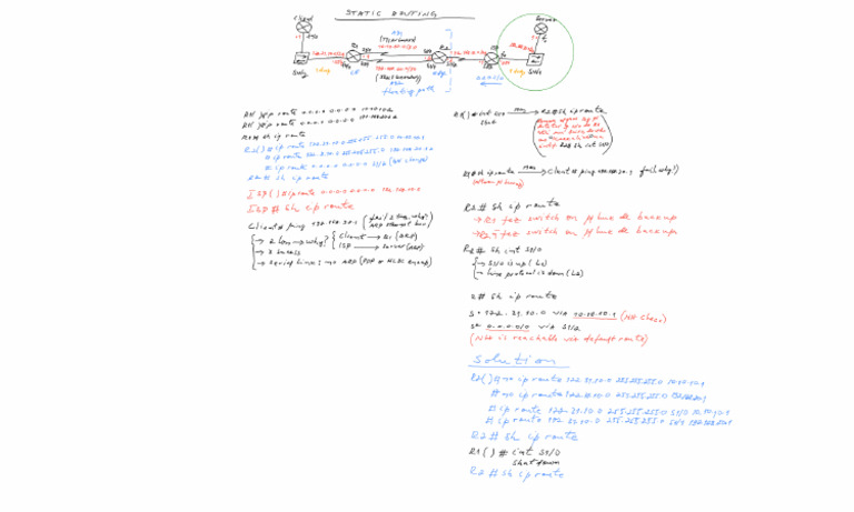 3-Static Routing | PDF
