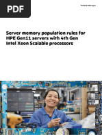 Server Memory and Persistent Memory Population Rules For HPE Gen10 Plus Servers With 3rd Gen ...
