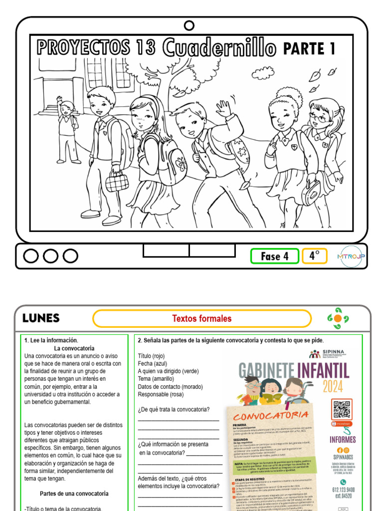 Cuadernillo 4° | PDF