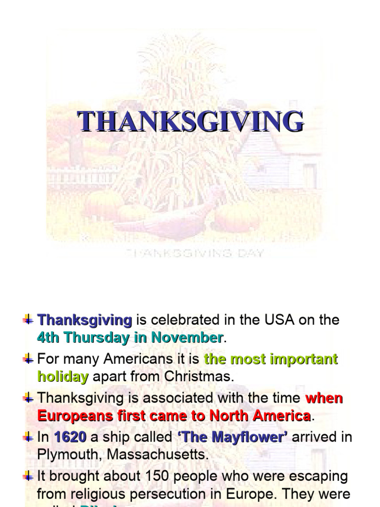 Thanksgiving | PDF | Thanksgiving | Foods