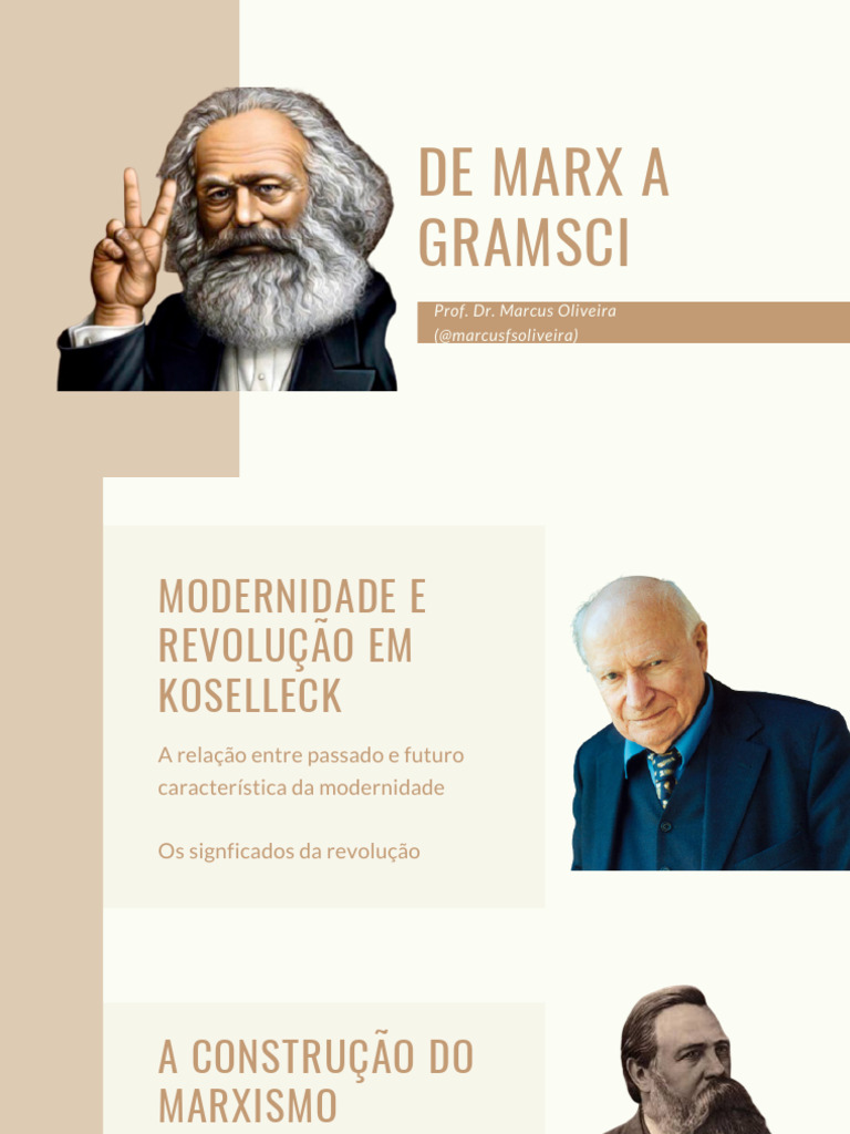 Política Através Da História de Marx A Gramsci | PDF | Karl Marx ...