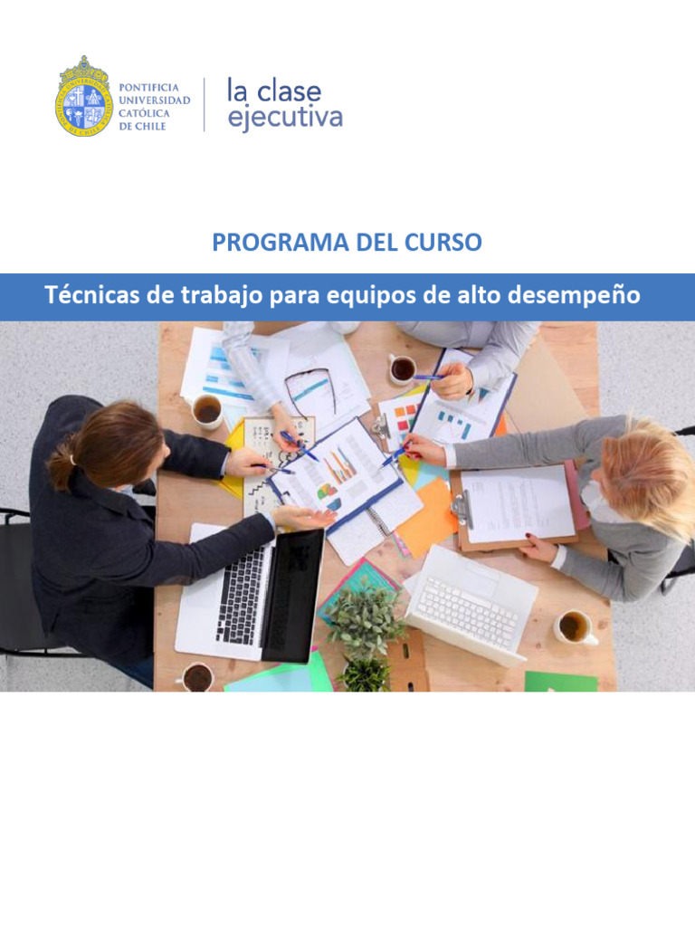 Curso e-Learning: Equipos de Alto Desempeño | PDF | Mac OS | Moodle