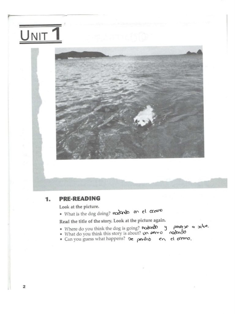 Unidad 1 Comprensión Lectora De Ingles Pdf