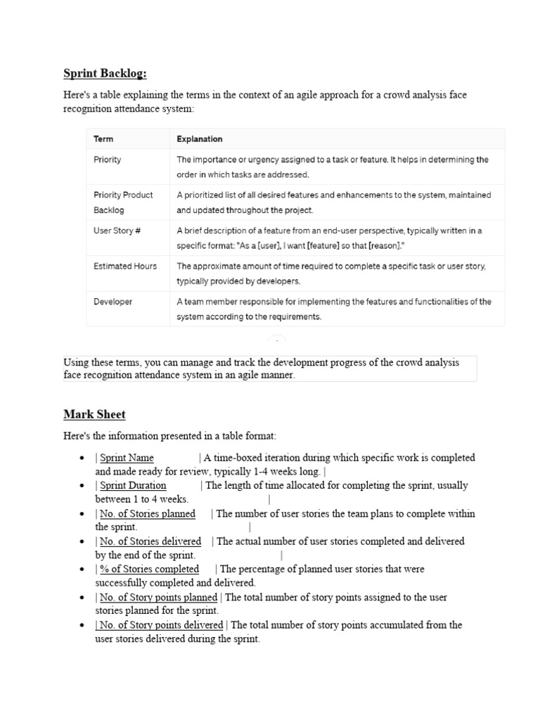 Remaining | PDF | Agile Software Development | Computer Science