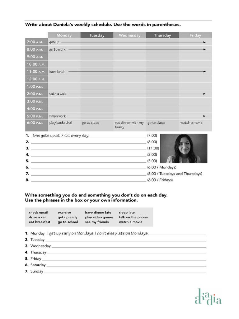 Present Simple - Affirmative and Negative | PDF