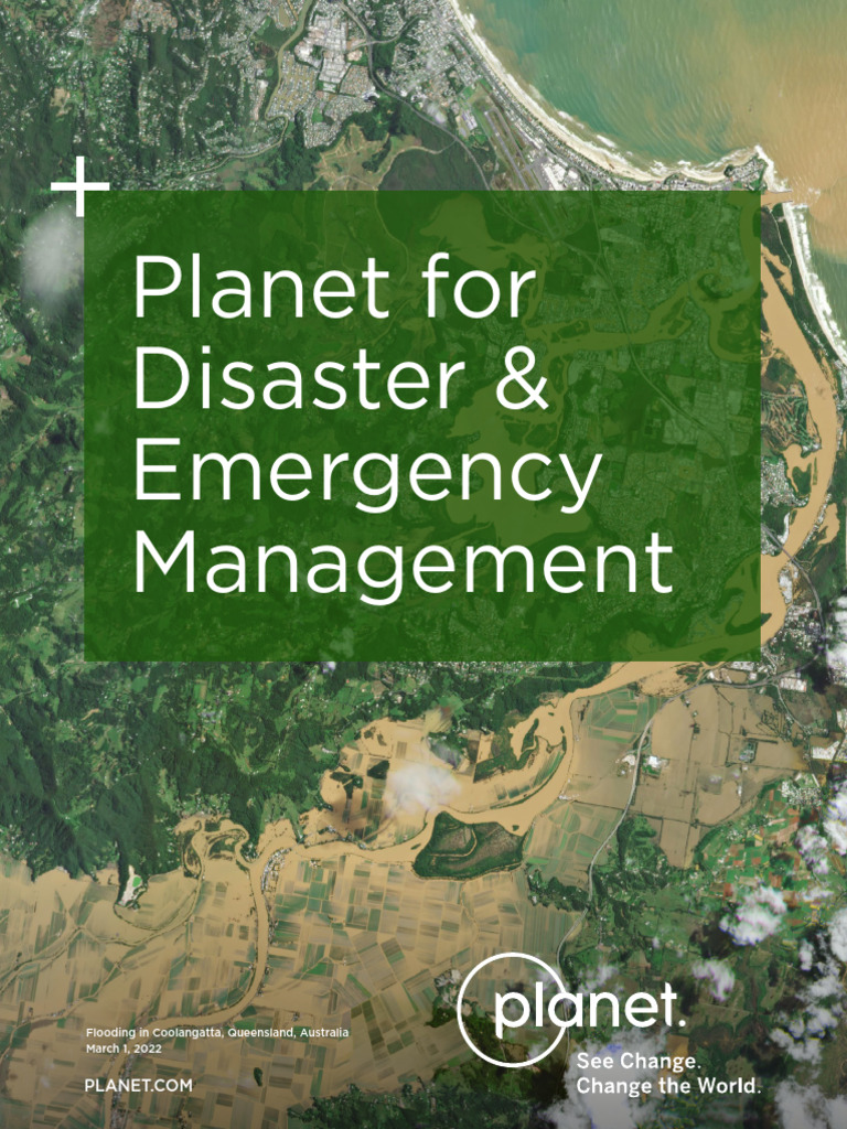 Planet_Data_for_Disaster_and_Emergency_Management_LTR | PDF | Natural ...
