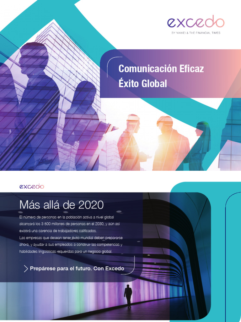 Excedo Corporate Brochure ES | PDF | Aprendizaje | Ciencia cognitiva