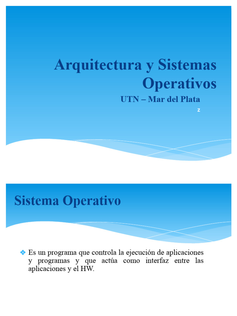 Historia y Funciones de SO | PDF | Sistema operativo | Kernel (sistema operativo)