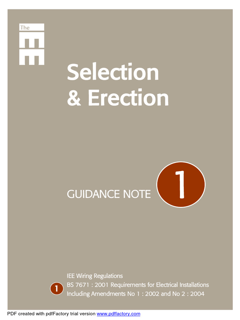 GN1 Selection and Errection | PDF