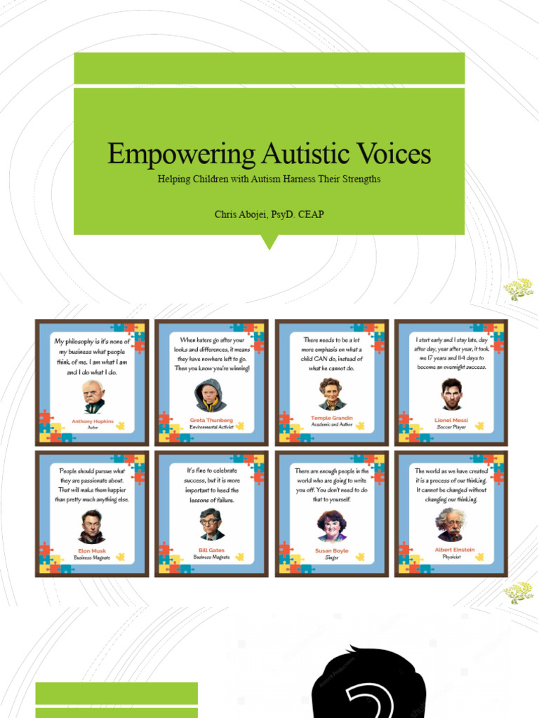 Empowering Autistic Voices | Download Free PDF | Autism Spectrum ...