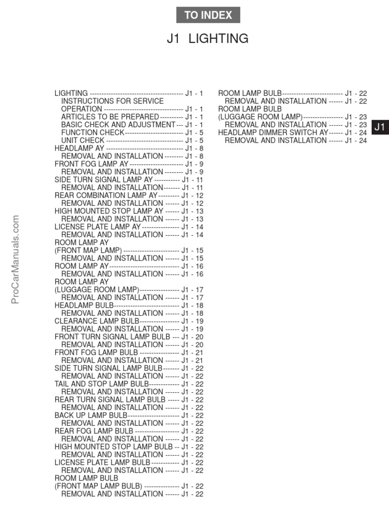 Daihatsu Sirion Model m300 Series Service Manual No9890 Body Electrical ...