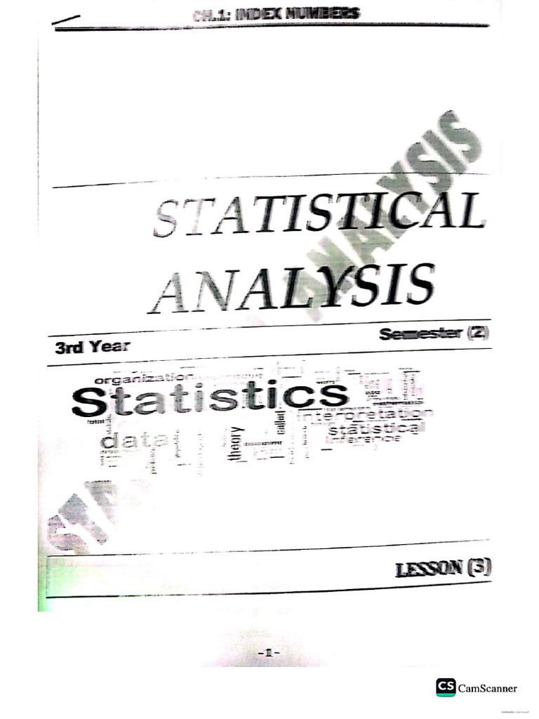 Lec 3. Statics | PDF
