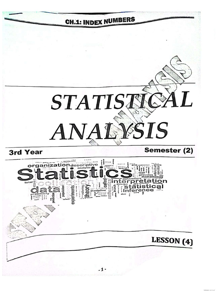 Lec 4 Statics | PDF