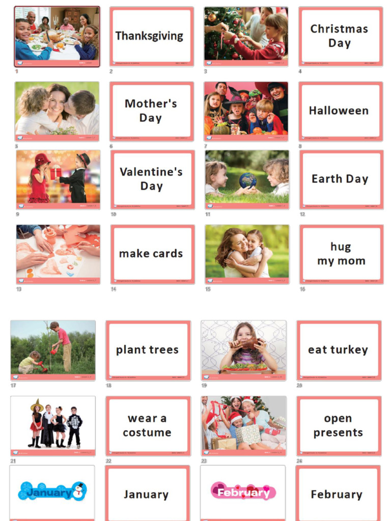 Flash Cards - Vocabulary - 3RD - Grade | PDF