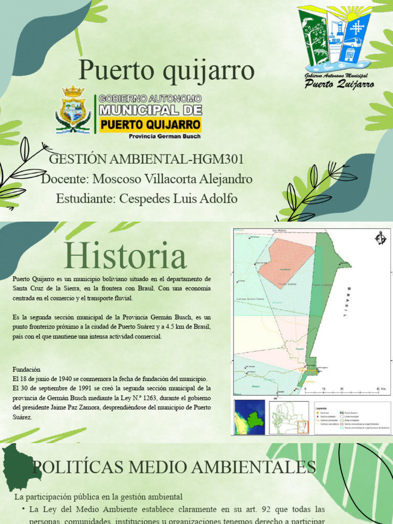 Puerto Quijarro | PDF | Cambio climático | Entorno natural