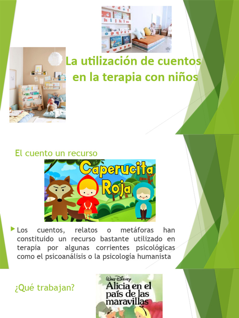 Cuentos en La Terapia - TALLER | PDF | Sicología | Conceptos psicologicos