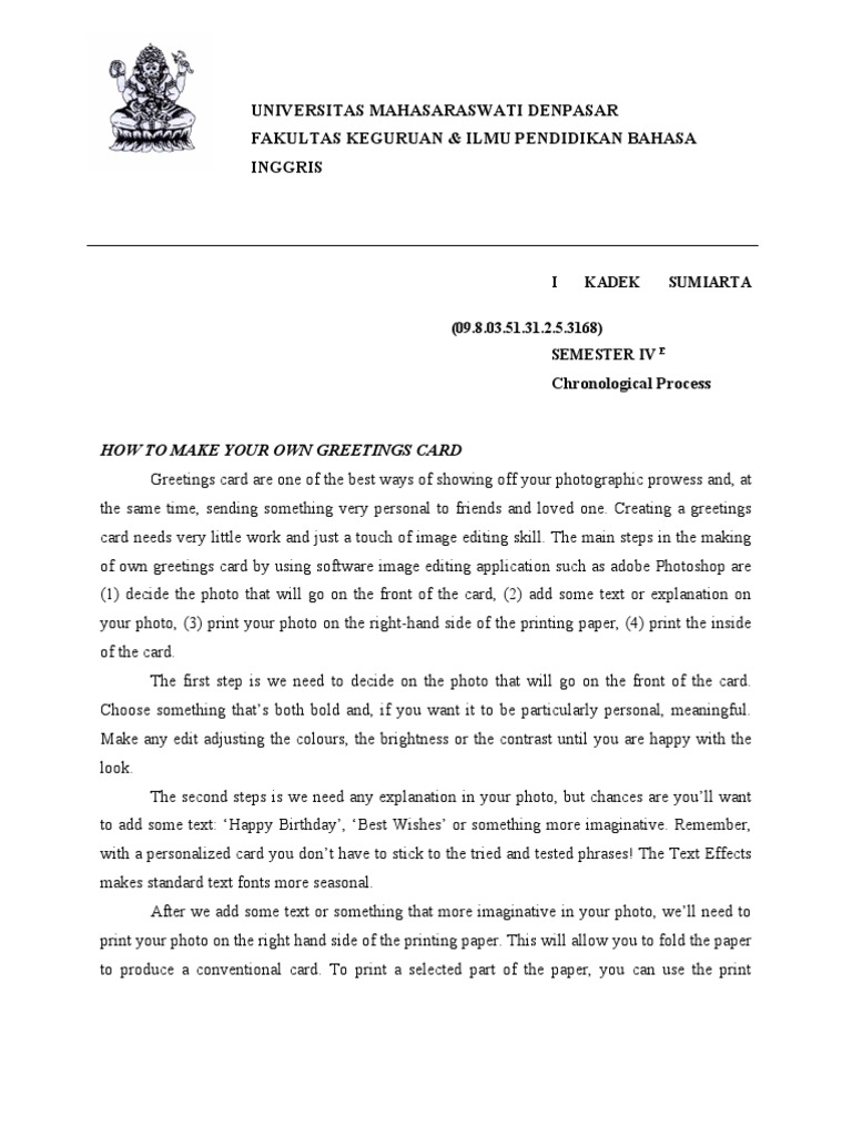 Chronological Process | PDF