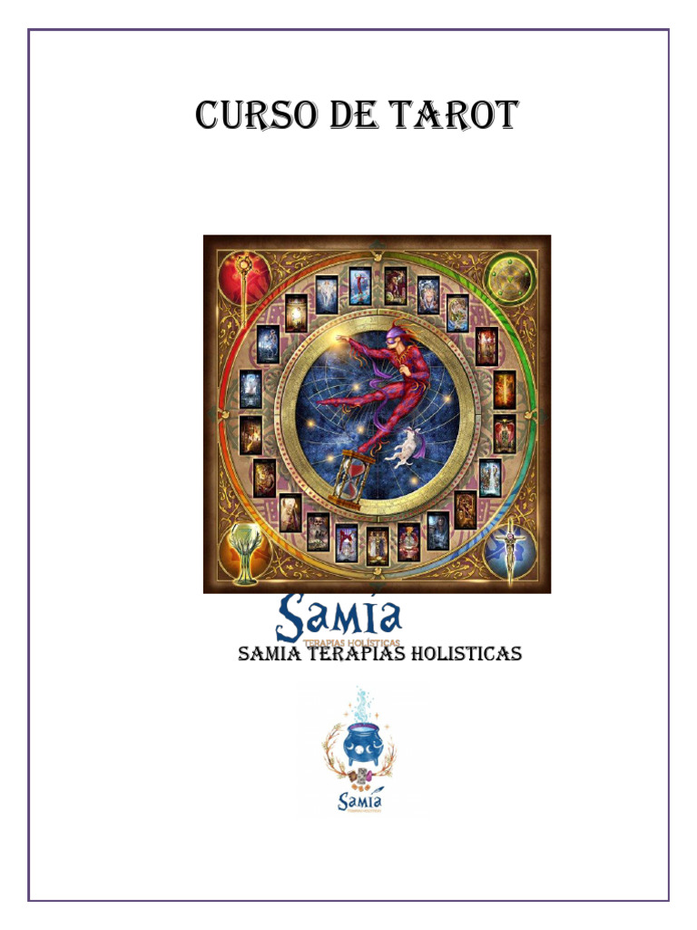 1 Curso de Tarot Samia | PDF | Tarot | Arcanos Mayores