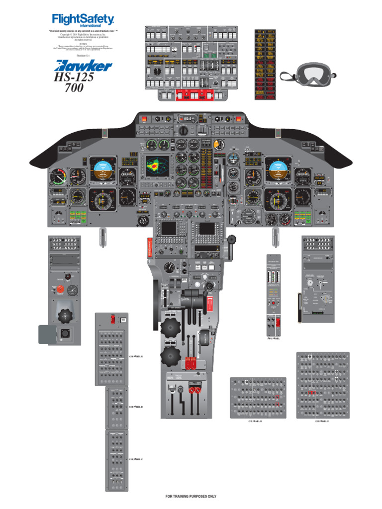 Hawker HS-125 700 Panel | PDF | Vehicles | Motor Vehicle