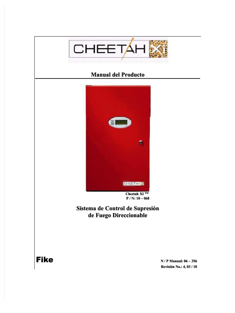 PDF Manual Cheetah Xi Traduccion Compress | PDF | Ingeniería ...