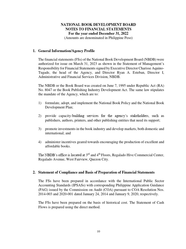 08-NBDB2022_Part1-Notes_to_FS | PDF | Depreciation | Fair Value