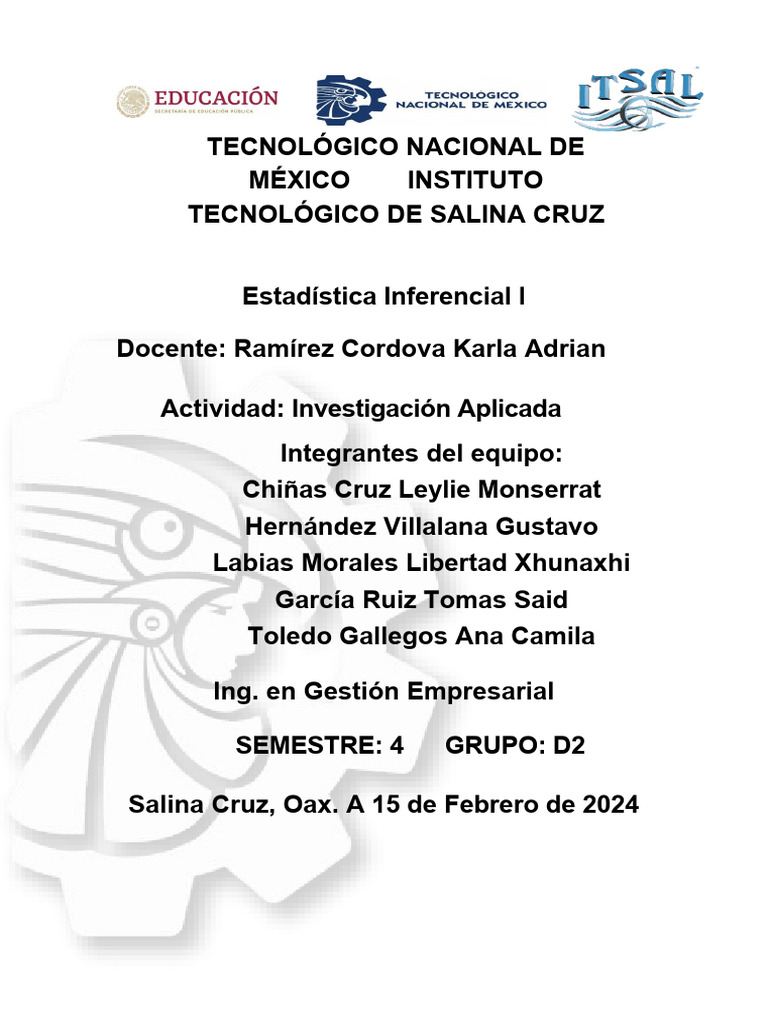 Transporte Estudiantil ITSAL: Análisis 2024 | PDF | Metodología de ...