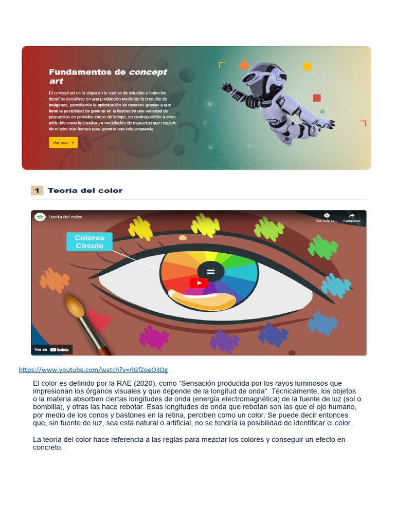 3 Fundamentos de concept art | PDF | Color | Tecnicas artisticas