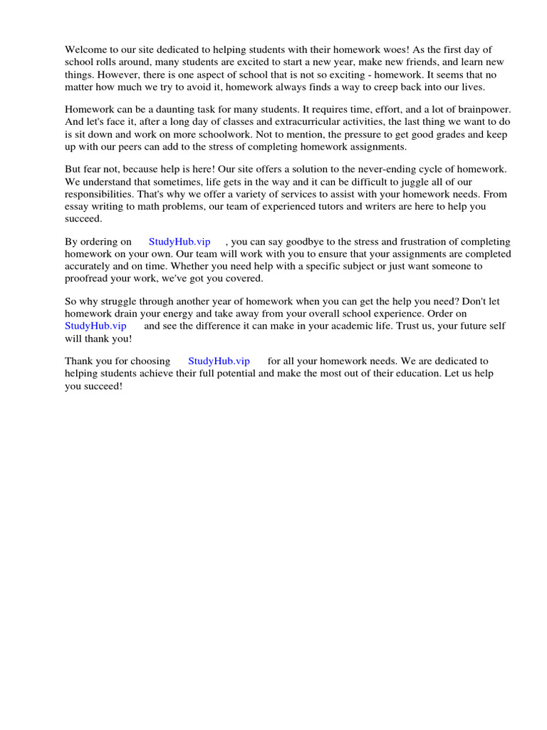 I Got Homework On The First Day of School | PDF | Homework | Disciplines