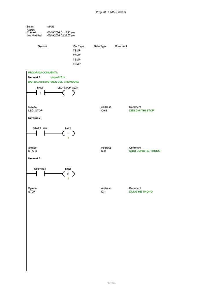 Program Comments Network Title Ban Dau Khi Cap Dien Den Stop Sang | PDF | Electrical Engineering ...