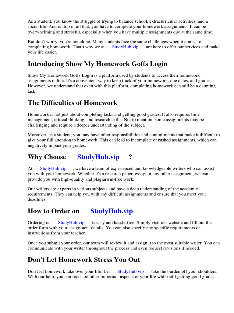 Show My Homework Goffs Login | PDF | Homework | Macbeth