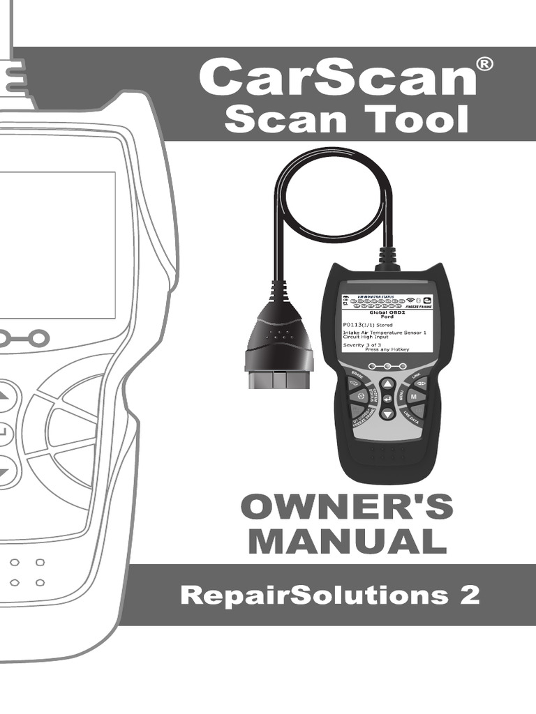 Manual usuario escaner 5310_E_Version_FINAL | PDF | Vehicle Technology | Engineering