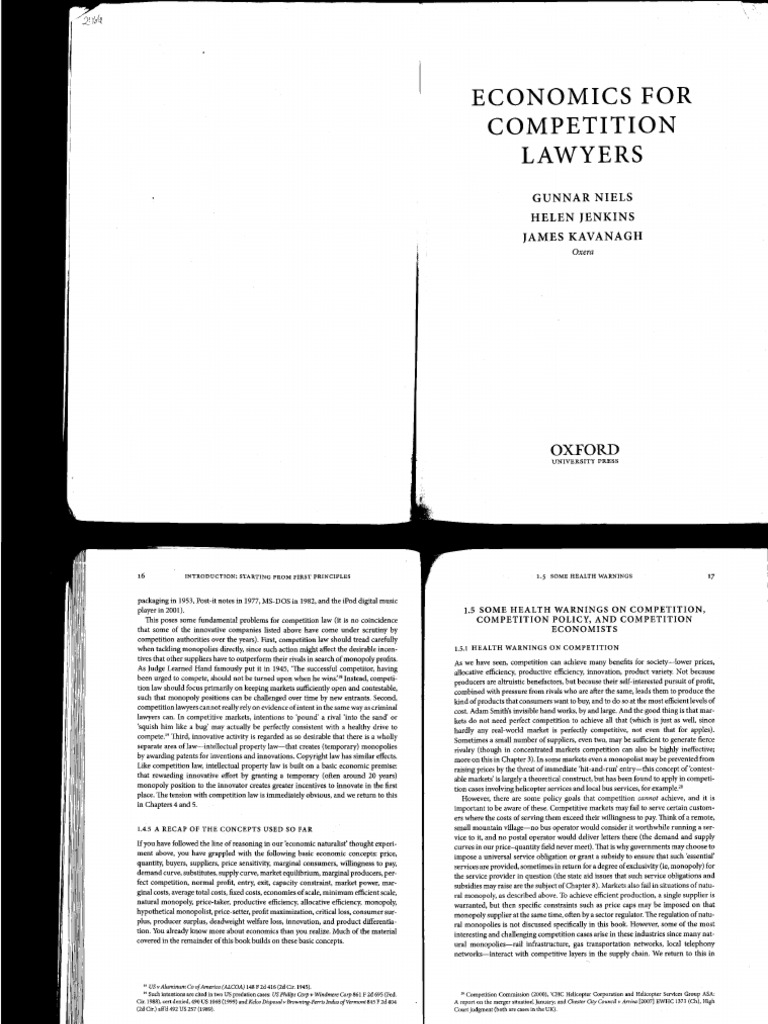 Gunnar Niels y Otros - Some Health Warnings On Competition | PDF