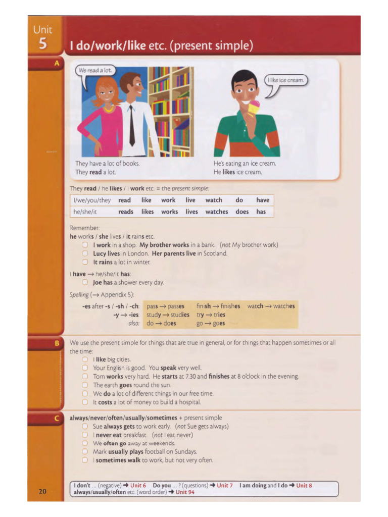 Present Simple | PDF