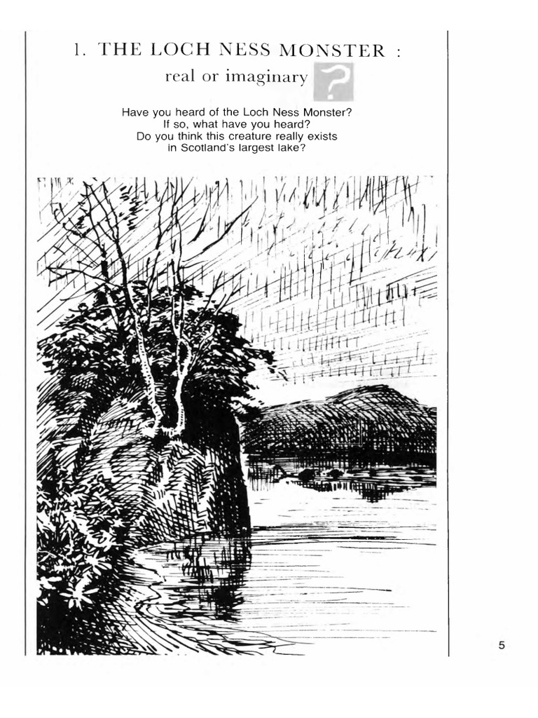 The Loch Ness Monster | PDF | Verb | Loch Ness Monster