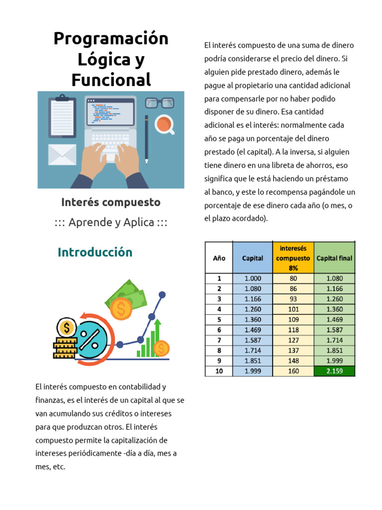 Script de Interés Compuesto en Python | PDF | Interés compuesto | Interés