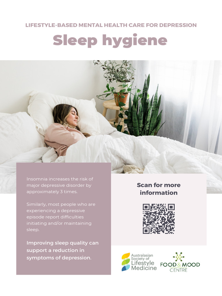 Sleep Hygeine MH Consumer Guides | PDF | Sleep | Insomnia