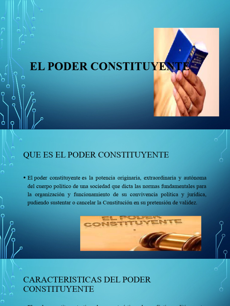 El Poder Constituyente | Descargar gratis PDF | Constitución | Ideologías