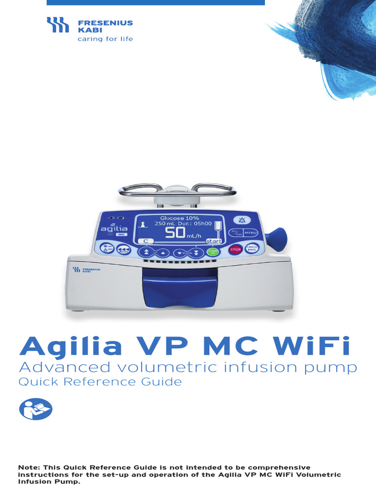 Agilia Volumetric Infusion Pump Reference | PDF | Intravenous Therapy ...