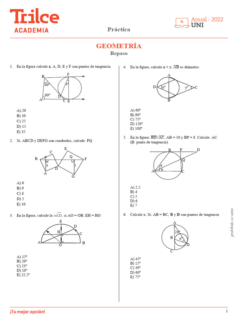 Geometria Práctica17 | PDF