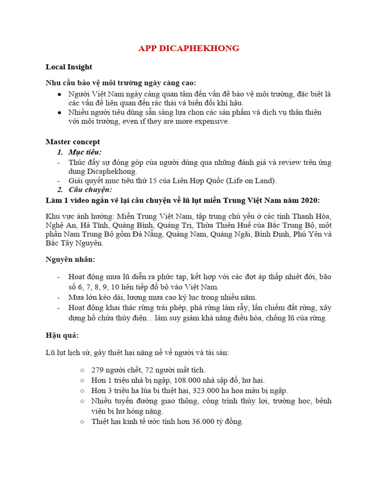 Tính Năng M I C A App Dicaphekhong | PDF