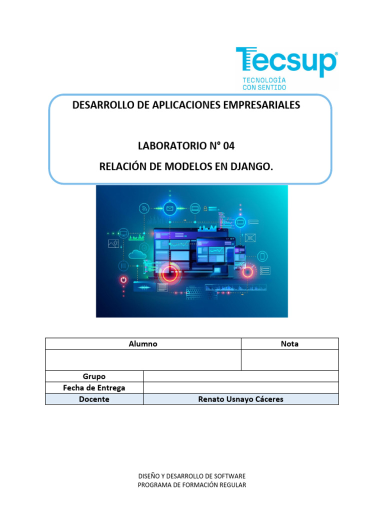 Glab S04 Rusnayo 2024 01 | PDF | Laboratorios | Python (lenguaje de programación)
