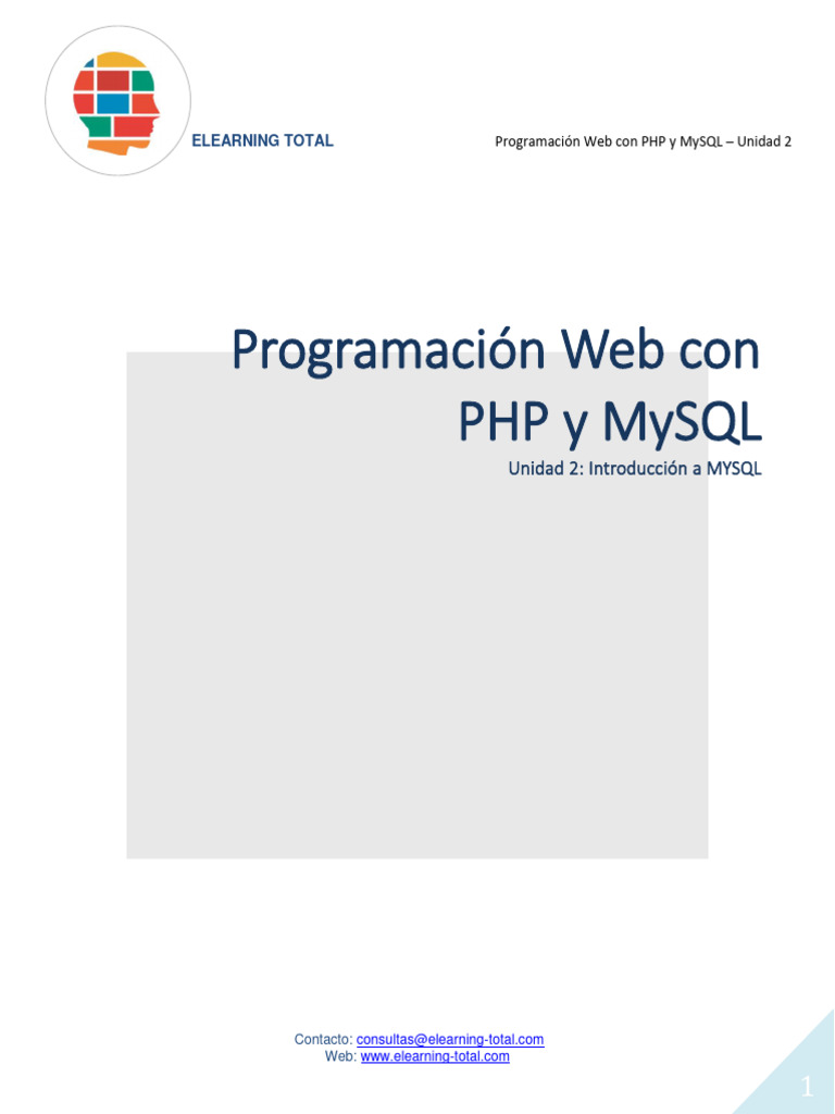 Unidad 2 Introduccion MySQL | PDF | SQL | Tipo de datos