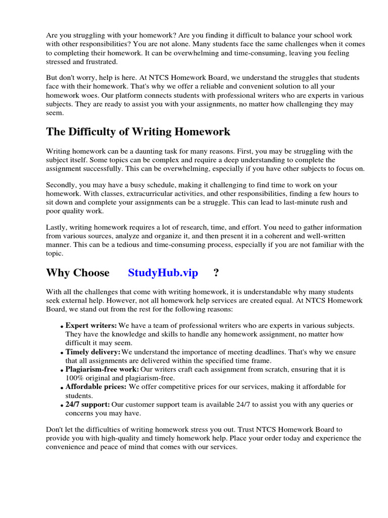 Ntcs Homework Board | PDF | Homework | Classroom