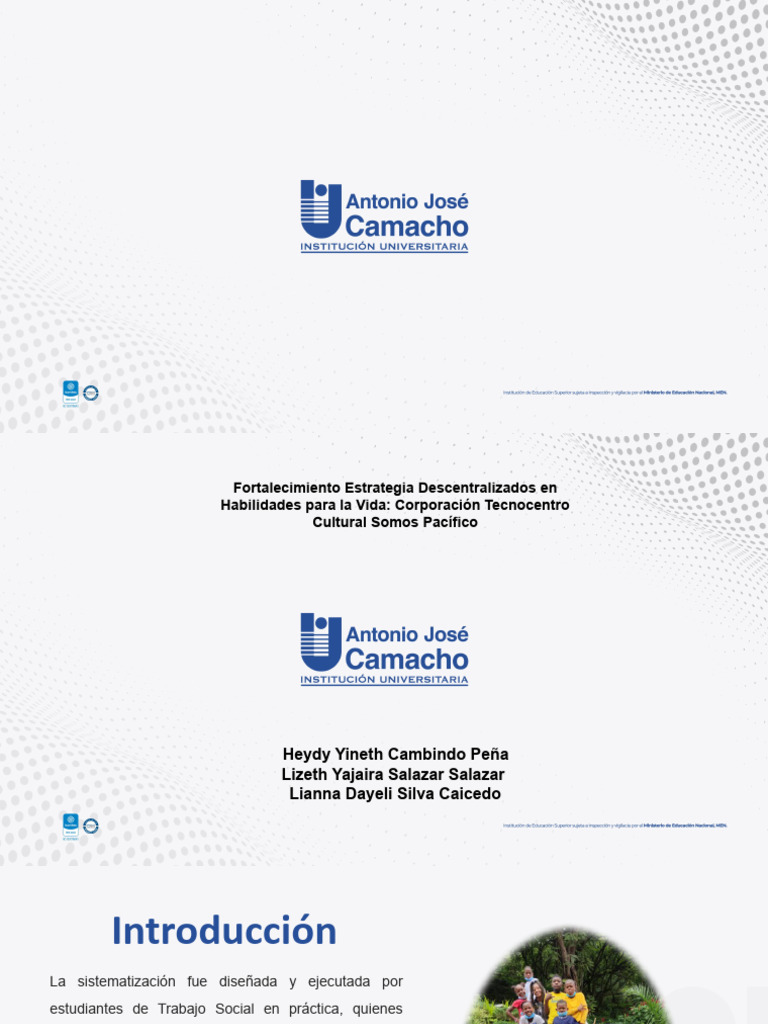 Diapositivas Expocición Final | PDF | Planificación | Trabajo Social