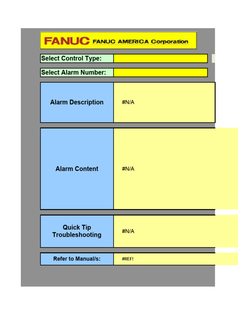FANUC Alarm Troubleshooting Guide | PDF