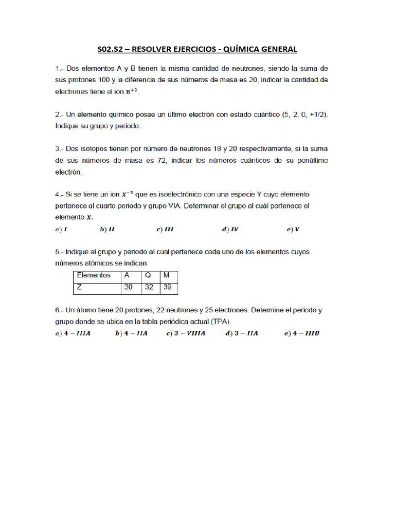 S02 - s2 - Resolver Ejercicios | PDF