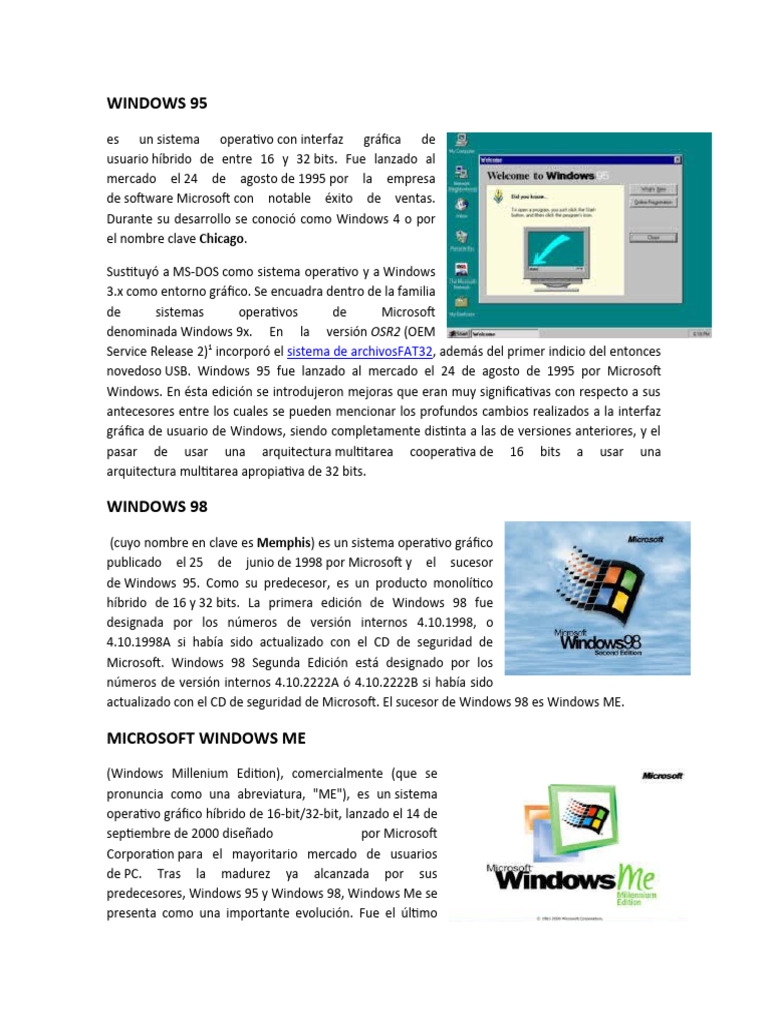 Windows 95 | PDF | Microsoft Windows | Windows XP