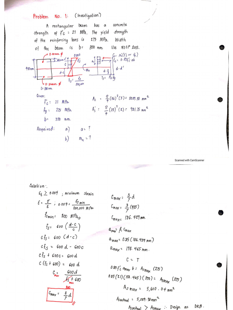 DRB Problem No. 1 | PDF